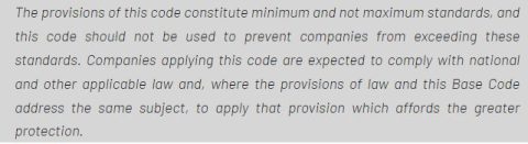 ETI Base Code | Compliance Bangladesh